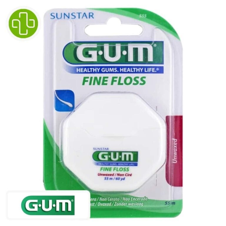 GUM - Fine Floss Fil Dentaire 555 Maroc Au Meilleur Prix | Parachezvous.ma
