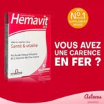 VITABIOTICS - Hemavit Fer Santé & Vitalité - 30 Comprimés Maroc Au ...