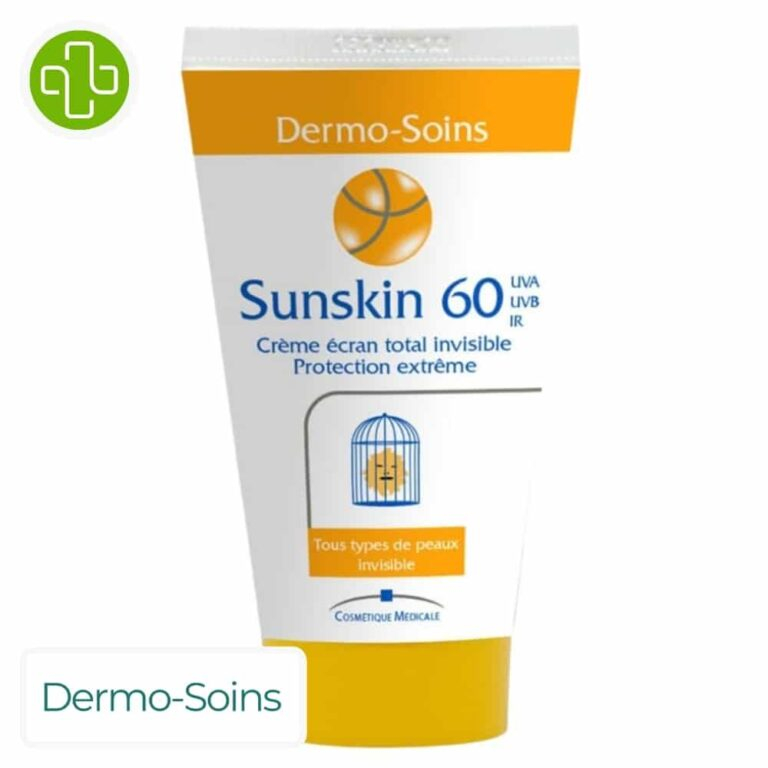 DERMO-SOINS - Sunskin 60 Crème Ecran Total - 50ml Maroc Au Meilleur ...
