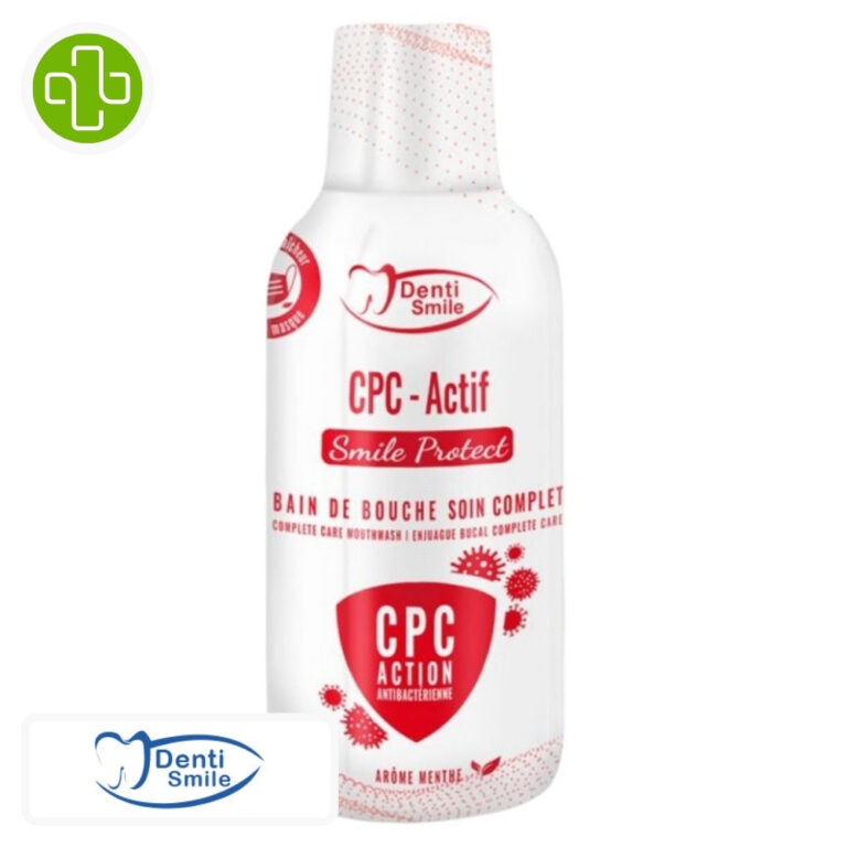 Denti Smile Protect CPC-Actif Bain De Bouche Soin Complet Goût Menthe ...
