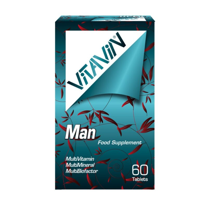 Vitavin Man - 60 Comprimés Maroc Au Meilleur Prix | Parachezvous.ma