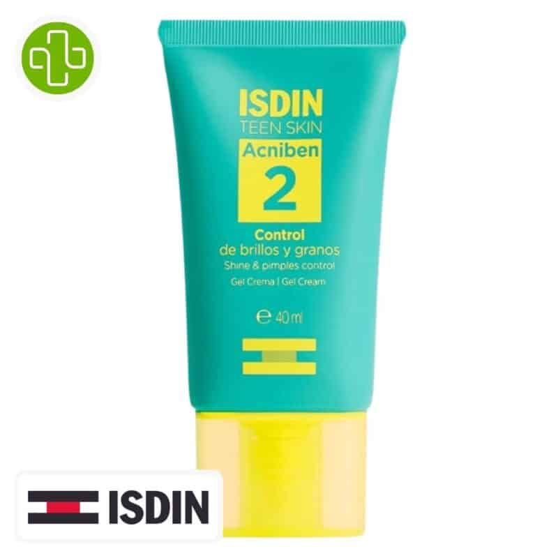 🕒 Isdin Acniben 2 Brillance Et Contrôle Des Boutons - 40ml Maroc ...