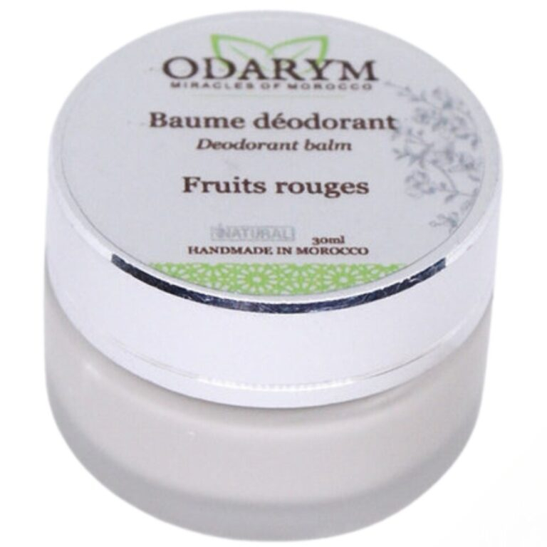 Odarym Baume Déodorant Fruits Rouges - 30ml Maroc | Parachezvous.ma