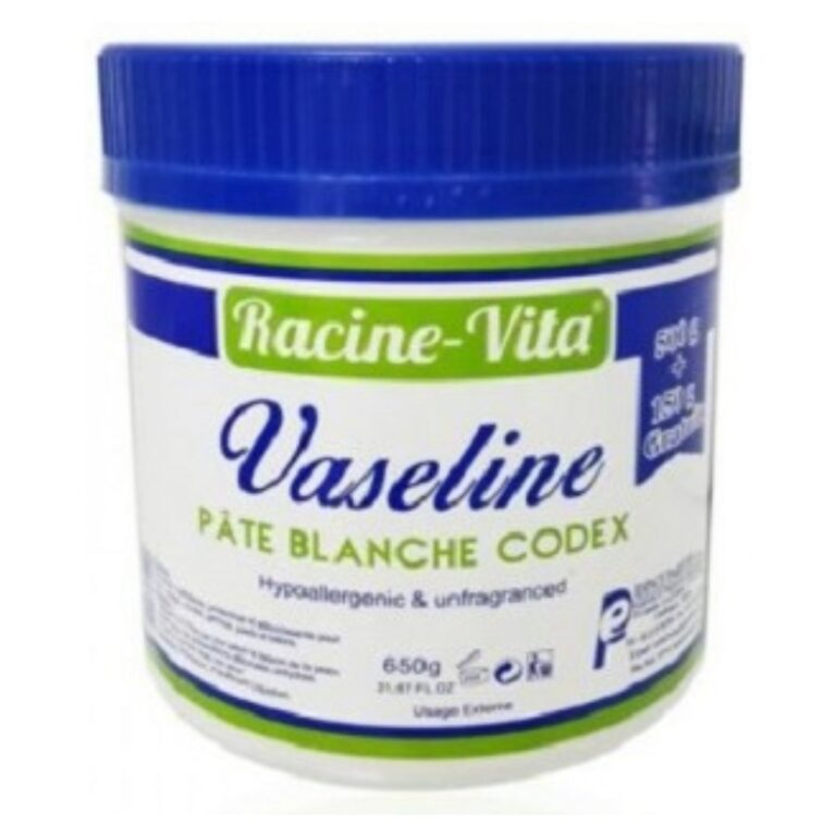 RACINE-VITA - Vaseline Pâte Blanche Codex - 650g Maroc Au Meilleur Prix ...