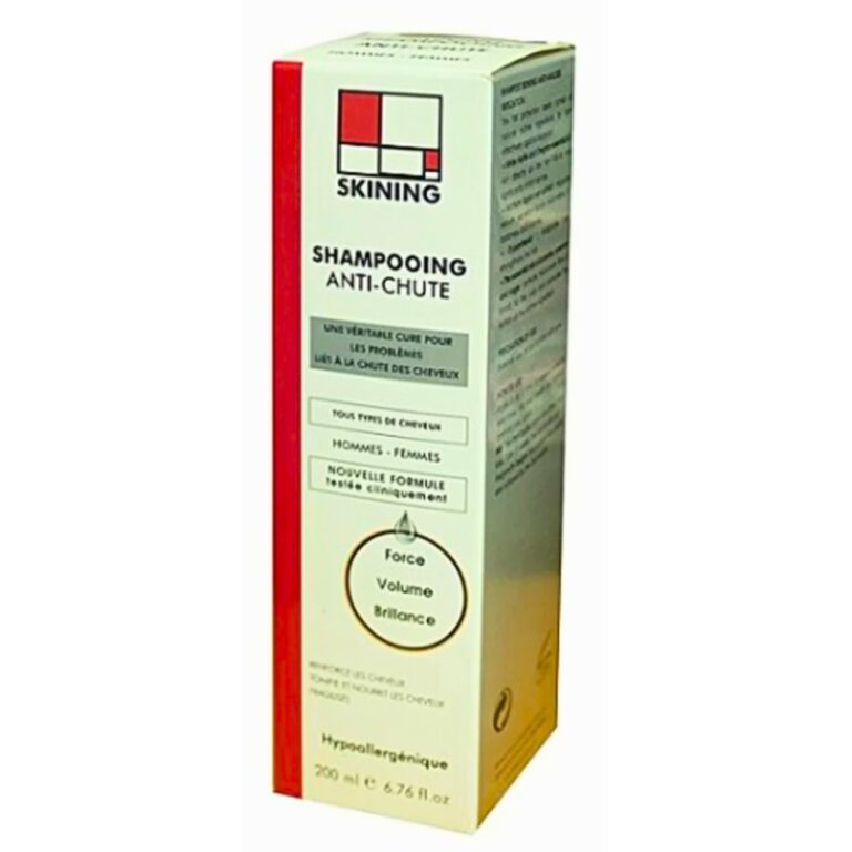 Skining Shampoing Anti-Chute - 200ml Maroc | Parachezvous.ma
