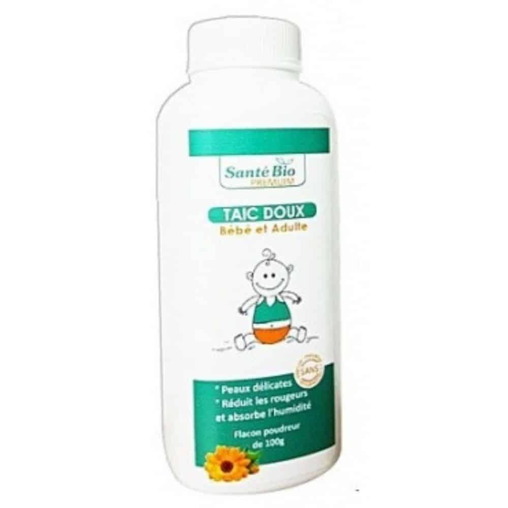 SANTÉ BIO - Premium Talc Doux - 100g Maroc Au Meilleur Prix ...