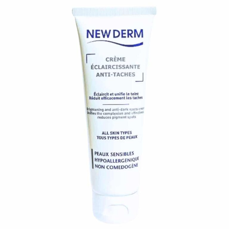 NEW DERM - Crème Eclaircissante Anti-taches - 50ml Maroc Au Meilleur ...
