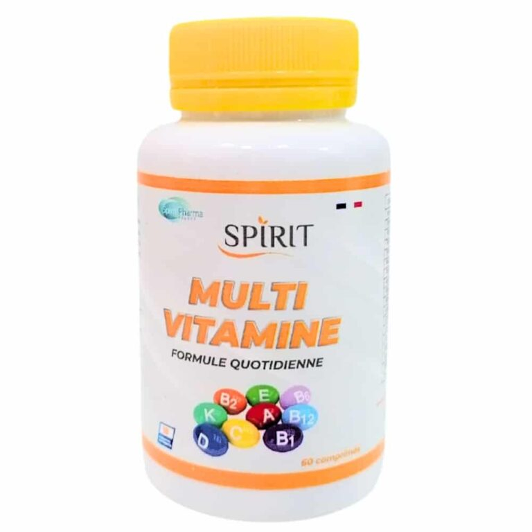 SPIRIT PHARMA - Multivitamine - 60 Comprimés Maroc Au Meilleur Prix ...