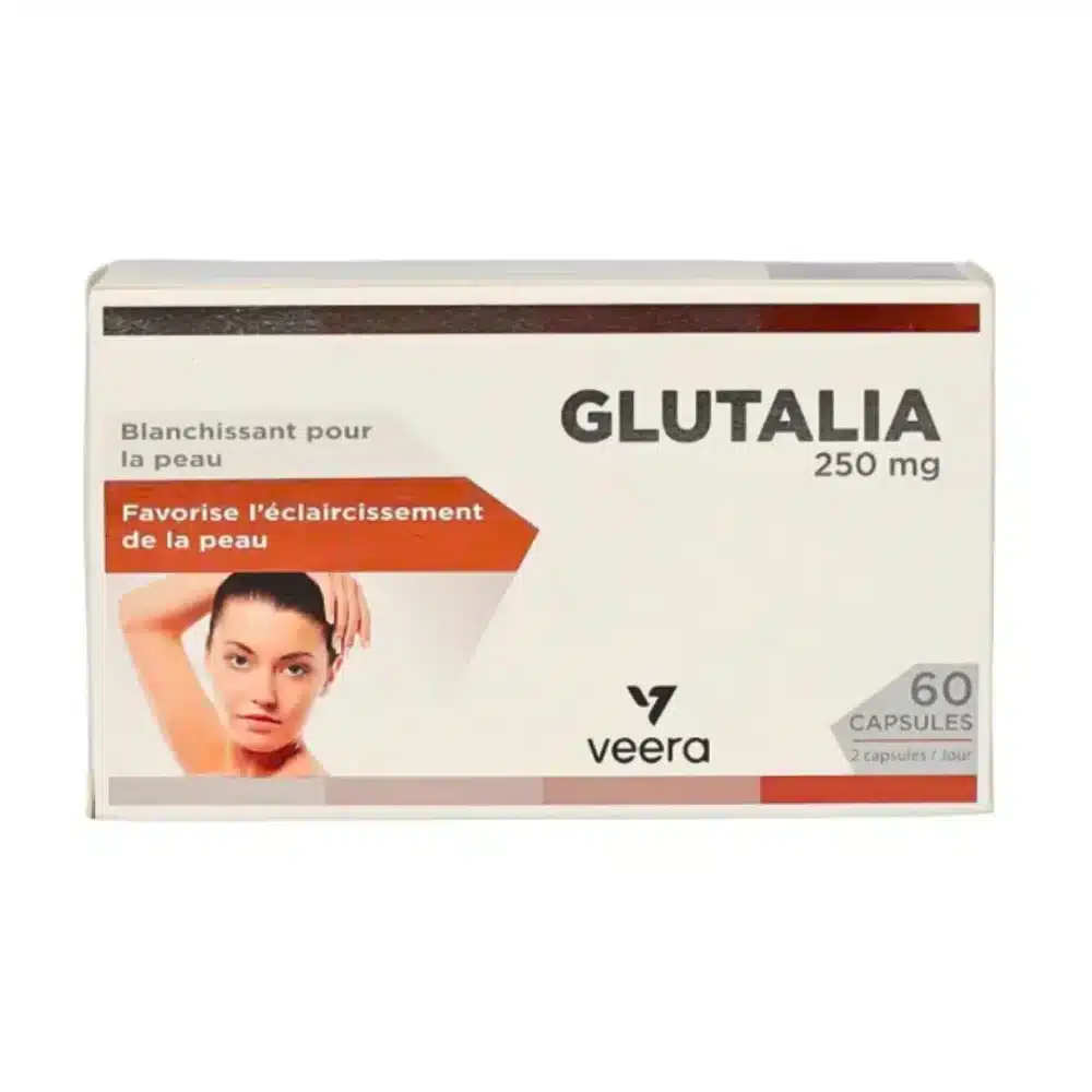 VEERA - Glutalia 250mg - 60 Capsules Maroc Au Meilleur Prix ...