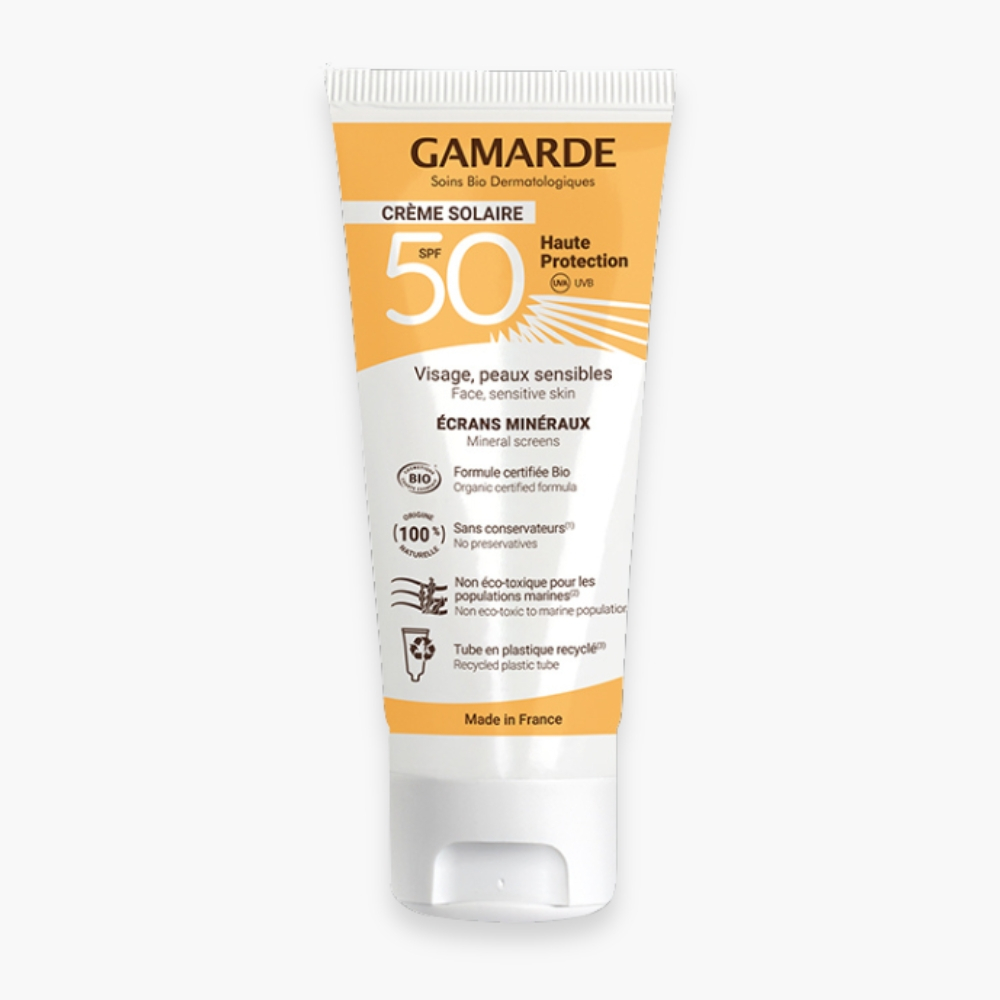 GAMARDE - Crème Solaire Minérale SPF50 Bio - 40ml Maroc Au Meilleur ...