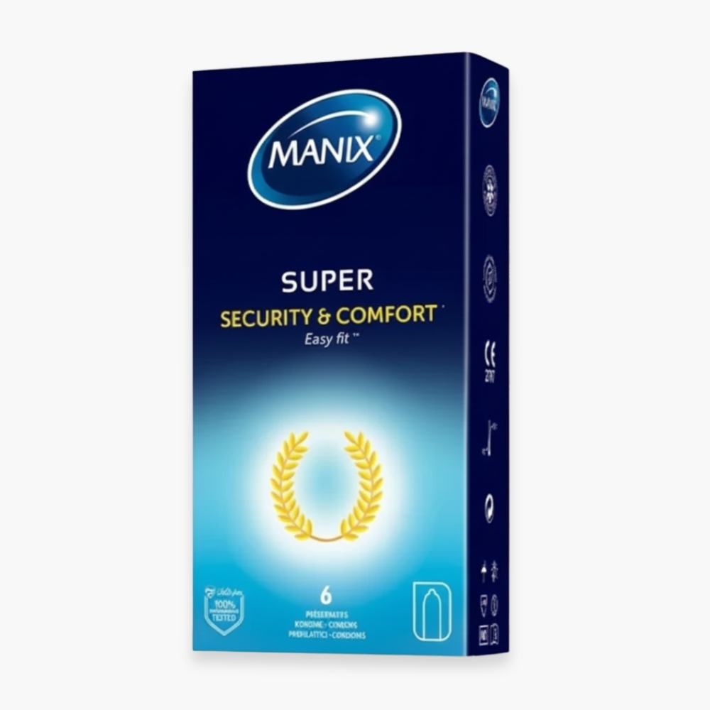 MANIX - Préservatif Super Sécurité & Confort (Easy-Fit) - 12u Maroc Au ...