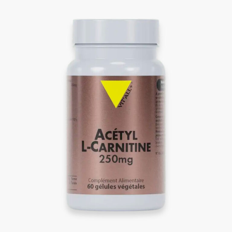 VITALL+ - Acétyl L-Carnitine 250mg - 60 Gélules Maroc Au Meilleur Prix ...