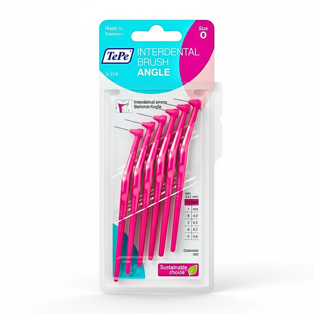 TEPE - Interdental Brush Angle Rose 0.4mm Taille 0 - 6u Maroc Au ...