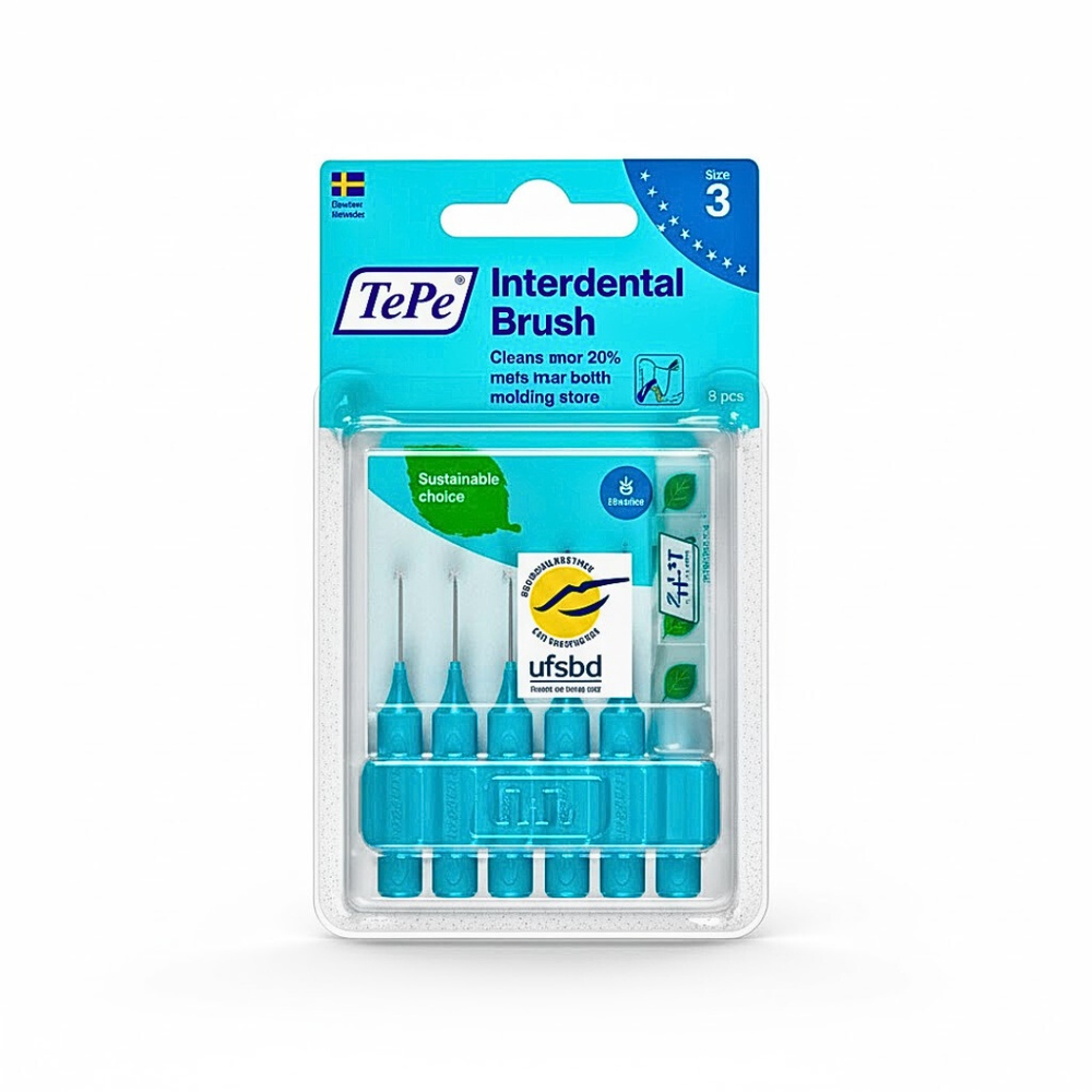 TEPE - Interdental Brush Original Bleu 0.6mm Taille 3 - 6u Maroc Au ...