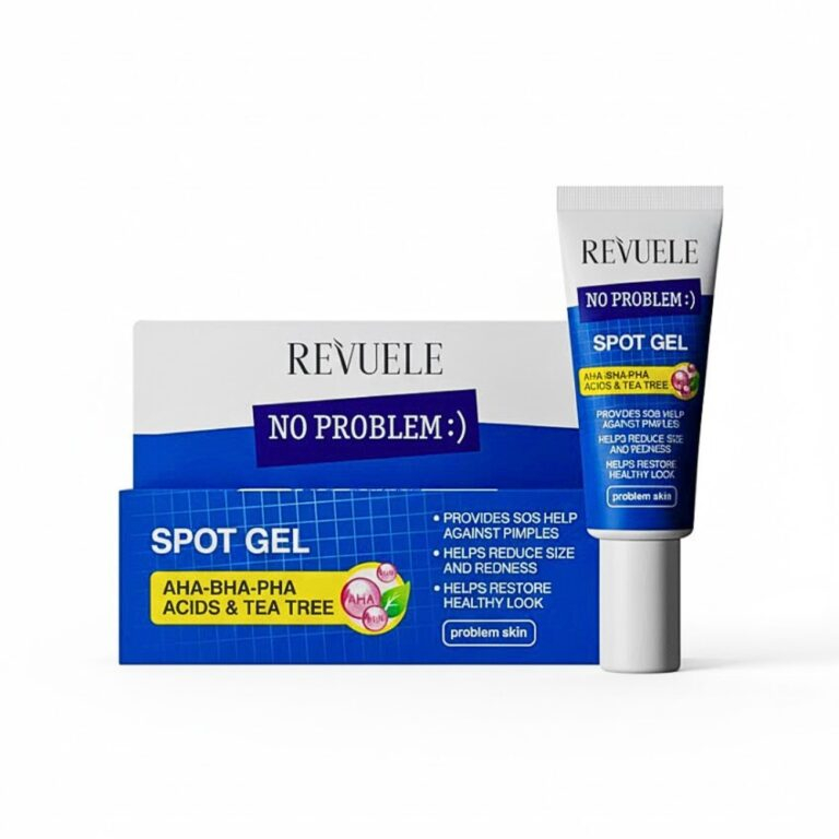 REVUELE - No Problem Spot Gel Aha-Bha-Pha Acids & Tea Tree 25Ml Maroc ...